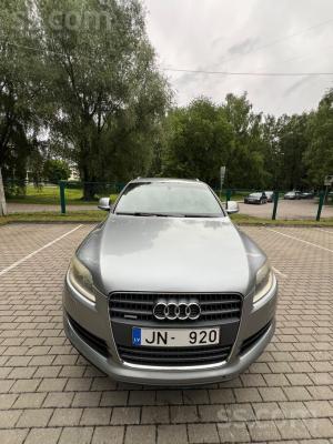 Pelēks Audi Q7 2008 Rīga, ar dzinēja tilpumu 3.00 L un nobraukumu 381 tūkst. km par 7500 €, foto 6 vietnē AUTOMOTO.COM.LV