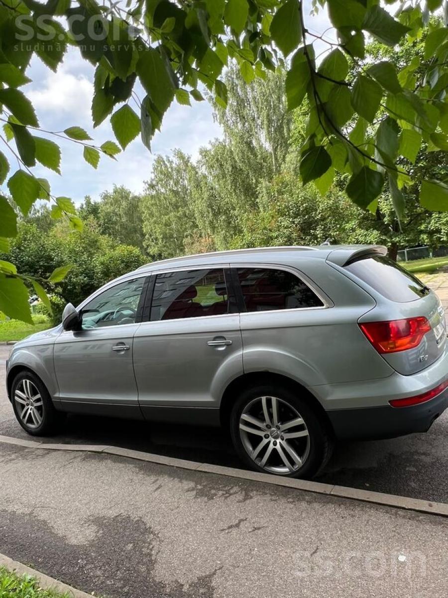 Pelēks Audi Q7 2008 Rīga, ar dzinēja tilpumu 3.00 L un nobraukumu 381 tūkst. km par 7500 €, foto 7 vietnē AUTOMOTO.COM.LV