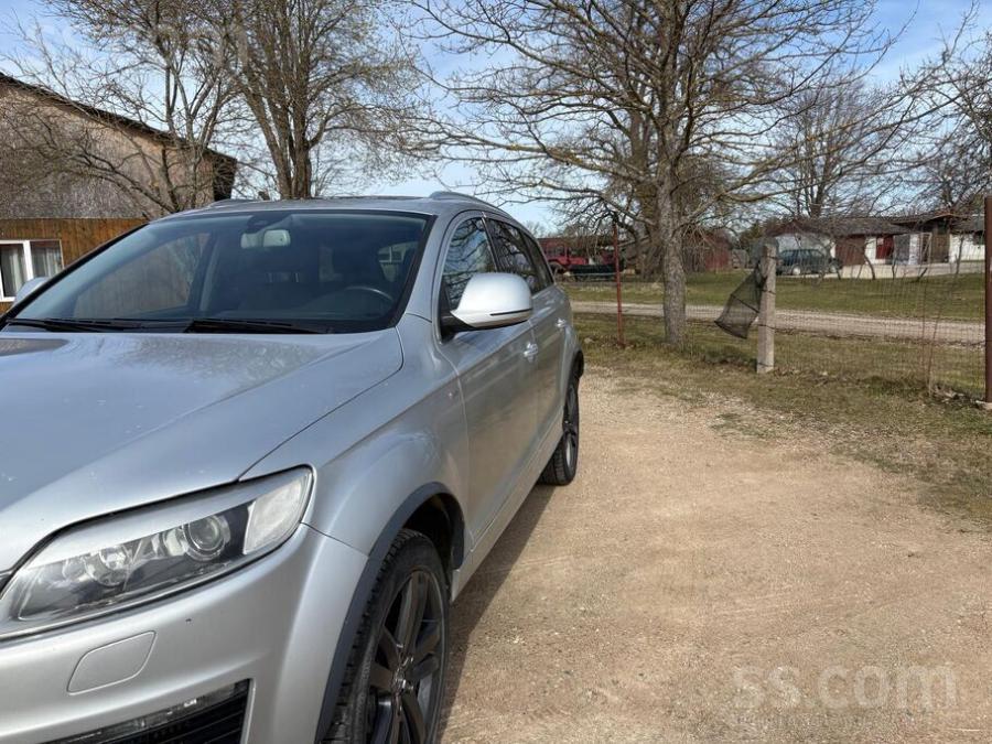 Pelēks Audi Q7 2008 Cēsis, ar dzinēja tilpumu 3.00 L un nobraukumu 376 tūkst. km par 5590 €, foto 5 vietnē AUTOMOTO.COM.LV