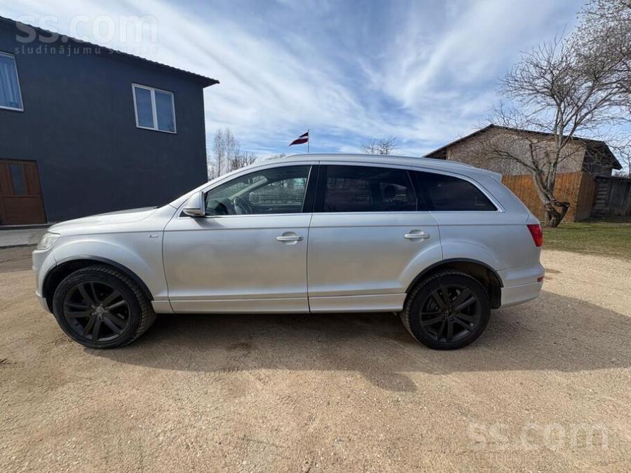 Pelēks Audi Q7 2008 Cēsis, ar dzinēja tilpumu 3.00 L un nobraukumu 376 tūkst. km par 5590 €, foto 8 vietnē AUTOMOTO.COM.LV