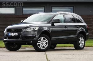 Grey Audi Q7 2008 in Riga, with an engine capacity of 4.20 L and mileage of 276 thousand km for 6990 €, photo  on AUTOMOTO.COM.LV