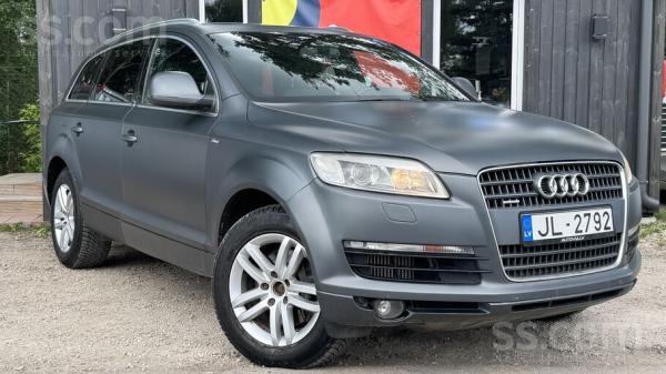 Pelēks Audi Q7 2008 Rīga, ar dzinēja tilpumu 3.00 L un nobraukumu 0 tūkst. km par 3200 €, foto 2 vietnē AUTOMOTO.COM.LV