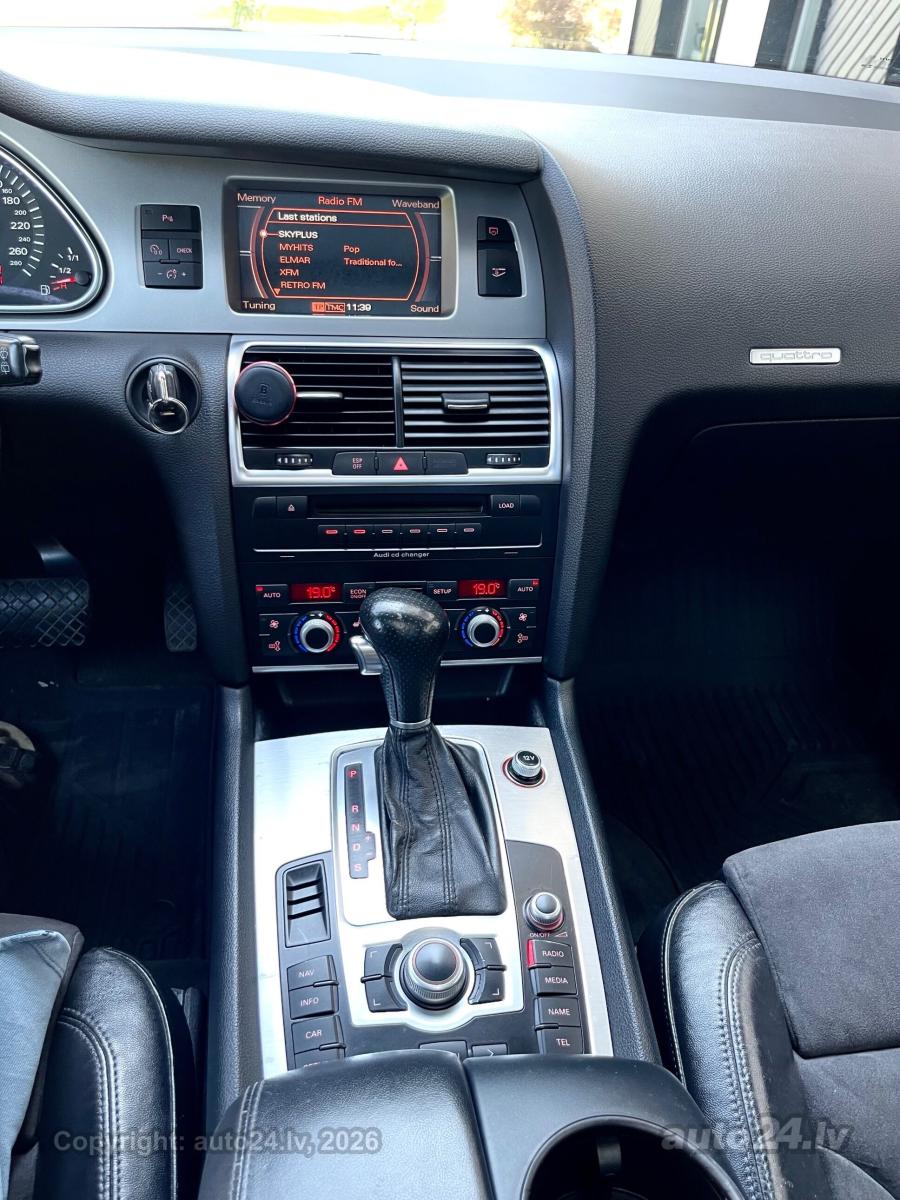Grey Audi Q7 2008 in Tartu, with an engine capacity of 3.00 L and mileage of 0 thousand km for 5499 €, photo 11 on AUTOMOTO.COM.LV