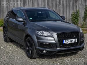 Grey Audi Q7 2008 in Riga, with an engine capacity of 3.00 L and mileage of 306 thousand km for 6850 €, photo 3 on AUTOMOTO.COM.LV