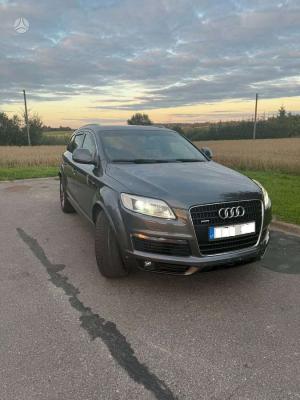Grey Audi Q7 2008 in Vilnius, with an engine capacity of 2.97 L and mileage of 369 thousand km for 5500 €, photo  on AUTOMOTO.COM.LV