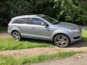 Pelēks Audi Q7 2008 Viļņa, ar dzinēja tilpumu 4.13 L un nobraukumu 306 tūkst. km par 4000 €, foto 3 vietnē AUTOMOTO.COM.LV