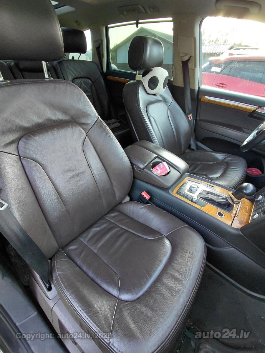 Pelēks Audi Q7 2008 Pērnava, ar dzinēja tilpumu 3.00 L un nobraukumu 350 tūkst. km par 1 €, foto 14 vietnē AUTOMOTO.COM.LV