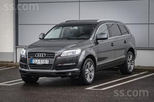 Grey Audi Q7 2008 in Riga, with an engine capacity of 3.60 L and mileage of 322 thousand km for 4950 €, photo  on AUTOMOTO.COM.LV