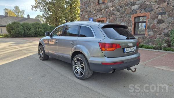 Pelēks Audi Q7 2008 Jēkabpils, ar dzinēja tilpumu 3.00 L un nobraukumu 439 tūkst. km par 4300 €, foto 8 vietnē AUTOMOTO.COM.LV