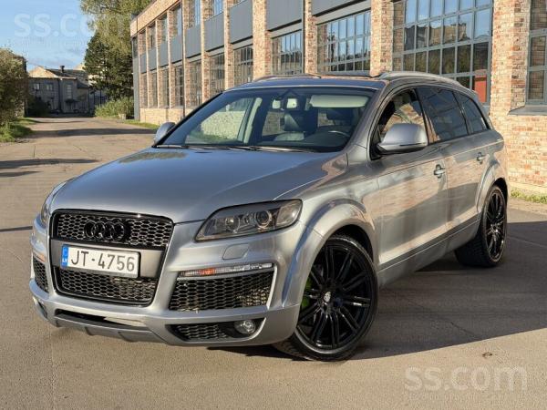 Pelēks Audi Q7 2008 Jēkabpils, ar dzinēja tilpumu 3.00 L un nobraukumu 372 tūkst. km par 6199 €, foto 1 vietnē AUTOMOTO.COM.LV
