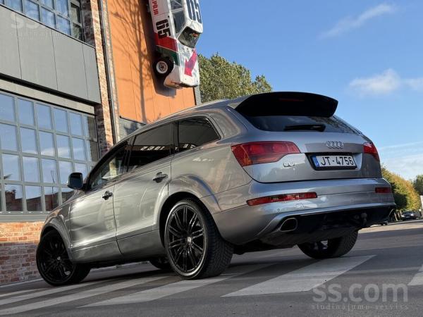 Pelēks Audi Q7 2008 Jēkabpils, ar dzinēja tilpumu 3.00 L un nobraukumu 372 tūkst. km par 6199 €, foto 9 vietnē AUTOMOTO.COM.LV