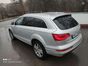 Grey Audi Q7 2009 in Vilnius, with an engine capacity of 3.00 L and mileage of 350 thousand km for 9000 €, photo 5 on AUTOMOTO.COM.LV