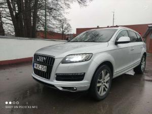 Grey Audi Q7 2009 in Vilnius, with an engine capacity of 3.00 L and mileage of 350 thousand km for 9000 €, photo 6 on AUTOMOTO.COM.LV
