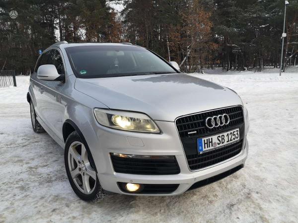 Pelēks Audi Q7 2009 Klaipėda, ar dzinēja tilpumu 4.20 L un nobraukumu 300 tūkst. km par 6900 €, foto 5 vietnē AUTOMOTO.COM.LV