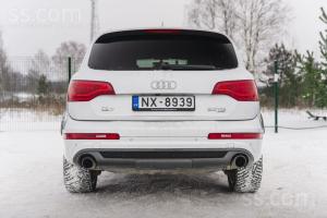 Grey Audi Q7 2009 in Riga, with an engine capacity of 3.00 L and mileage of 0 thousand km for 12790 €, photo 6 on AUTOMOTO.COM.LV