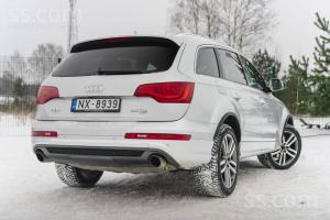 Grey Audi Q7 2009 in Riga, with an engine capacity of 3.00 L and mileage of 0 thousand km for 12790 €, photo 7 on AUTOMOTO.COM.LV