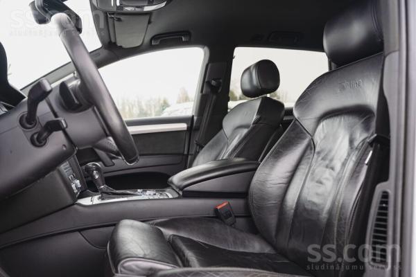 Grey Audi Q7 2009 in Riga, with an engine capacity of 3.00 L and mileage of 0 thousand km for 12790 €, photo 8 on AUTOMOTO.COM.LV