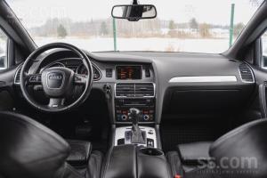 Grey Audi Q7 2009 in Riga, with an engine capacity of 3.00 L and mileage of 0 thousand km for 12790 €, photo 12 on AUTOMOTO.COM.LV