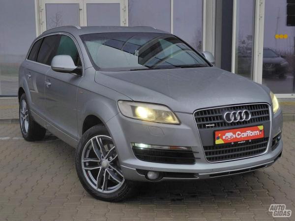 Pelēks Audi Q7 2009 Viļņa, ar dzinēja tilpumu 3.00 L un nobraukumu 394 tūkst. km par 7000 €, foto 1 vietnē AUTOMOTO.COM.LV