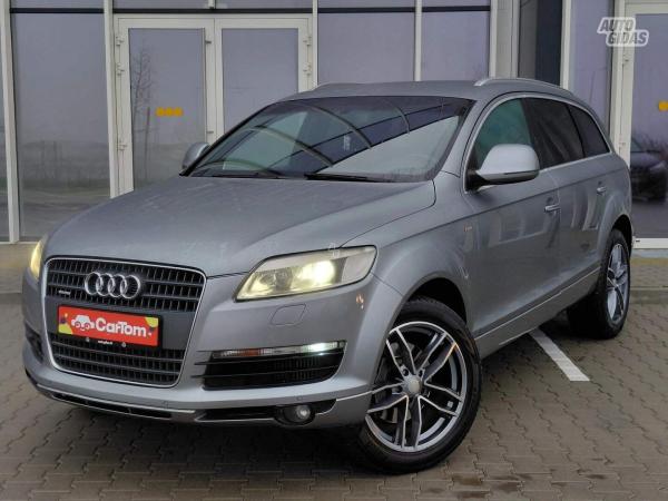 Pelēks Audi Q7 2009 Viļņa, ar dzinēja tilpumu 3.00 L un nobraukumu 394 tūkst. km par 7000 €, foto 3 vietnē AUTOMOTO.COM.LV