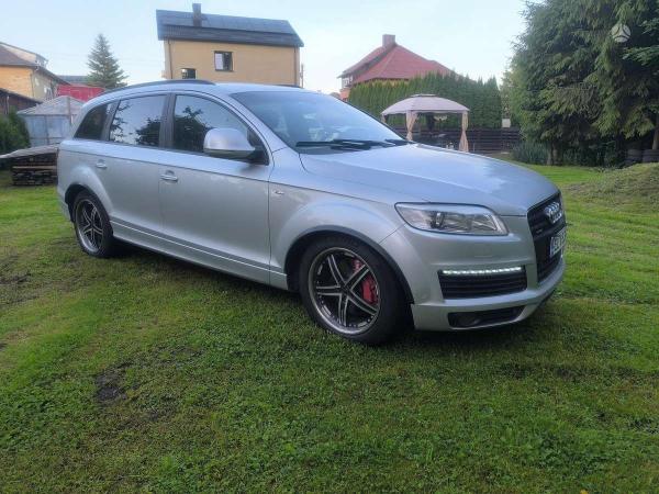 Pelēks Audi Q7 2009 Radviliškis, ar dzinēja tilpumu 2.97 L un nobraukumu 320 tūkst. km par 4950 €, foto 5 vietnē AUTOMOTO.COM.LV