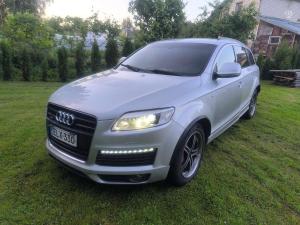 Pelēks Audi Q7 2009 Radviliškis, ar dzinēja tilpumu 2.97 L un nobraukumu 320 tūkst. km par 4950 €, foto  vietnē AUTOMOTO.COM.LV