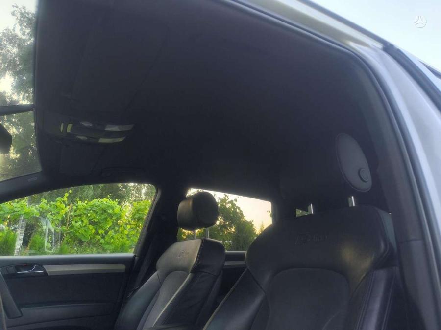 Pelēks Audi Q7 2009 Radviliškis, ar dzinēja tilpumu 2.97 L un nobraukumu 320 tūkst. km par 4950 €, foto 17 vietnē AUTOMOTO.COM.LV
