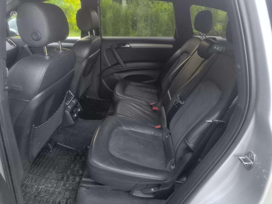 Pelēks Audi Q7 2009 Radviliškis, ar dzinēja tilpumu 2.97 L un nobraukumu 320 tūkst. km par 4950 €, foto 18 vietnē AUTOMOTO.COM.LV