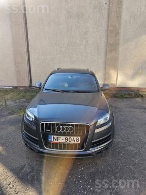 Pelēks Audi Q7 2009 Rīga, ar dzinēja tilpumu 3.00 L un nobraukumu 327 tūkst. km par 6950 €, foto  vietnē AUTOMOTO.COM.LV