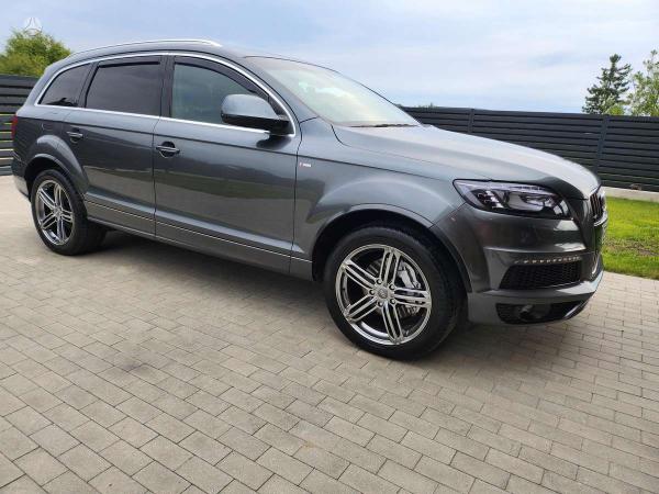 Grey Audi Q7 2009 in Klaipeda, with an engine capacity of 2.97 L and mileage of 420 thousand km for 12000 €, photo 2 on AUTOMOTO.COM.LV
