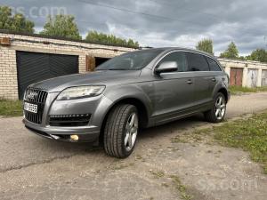 Grey Audi Q7 2009 in Riga, with an engine capacity of 3.00 L and mileage of 287 thousand km for 9150 €, photo 3 on AUTOMOTO.COM.LV