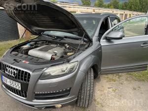 Grey Audi Q7 2009 in Riga, with an engine capacity of 3.00 L and mileage of 287 thousand km for 9150 €, photo 8 on AUTOMOTO.COM.LV