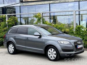 Grey Audi Q7 2009 in Riga, with an engine capacity of 3.00 L and mileage of 328 thousand km for 7350 €, photo 3 on AUTOMOTO.COM.LV