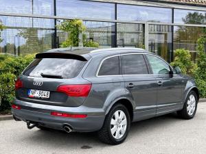 Grey Audi Q7 2009 in Riga, with an engine capacity of 3.00 L and mileage of 328 thousand km for 7350 €, photo 7 on AUTOMOTO.COM.LV