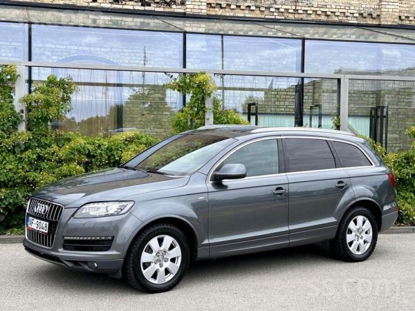 Pelēks Audi Q7 2009 Rīga, ar dzinēja tilpumu 3.00 L un nobraukumu 328 tūkst. km par 7350 €, foto 8 vietnē AUTOMOTO.COM.LV