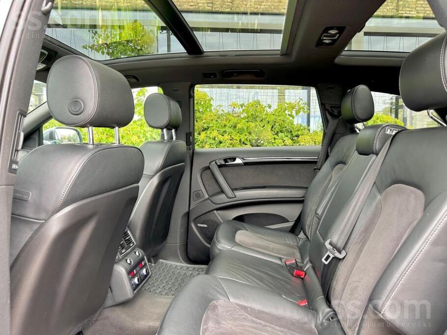Grey Audi Q7 2009 in Riga, with an engine capacity of 3.00 L and mileage of 328 thousand km for 7350 €, photo 22 on AUTOMOTO.COM.LV