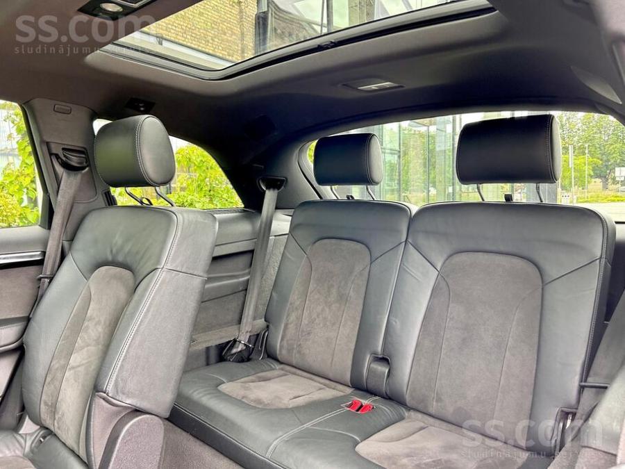 Grey Audi Q7 2009 in Riga, with an engine capacity of 3.00 L and mileage of 328 thousand km for 7350 €, photo 25 on AUTOMOTO.COM.LV