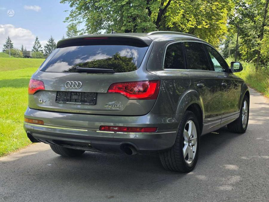 Pelēks Audi Q7 2009 Kauņa, ar dzinēja tilpumu 2.97 L un nobraukumu 274 tūkst. km par 10440 €, foto 8 vietnē AUTOMOTO.COM.LV