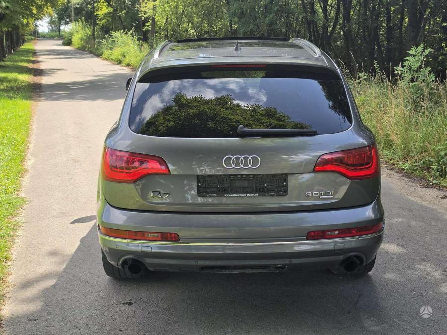 Pelēks Audi Q7 2009 Kauņa, ar dzinēja tilpumu 2.97 L un nobraukumu 274 tūkst. km par 10440 €, foto 9 vietnē AUTOMOTO.COM.LV