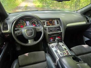 Pelēks Audi Q7 2009 Kauņa, ar dzinēja tilpumu 2.97 L un nobraukumu 274 tūkst. km par 10440 €, foto 23 vietnē AUTOMOTO.COM.LV
