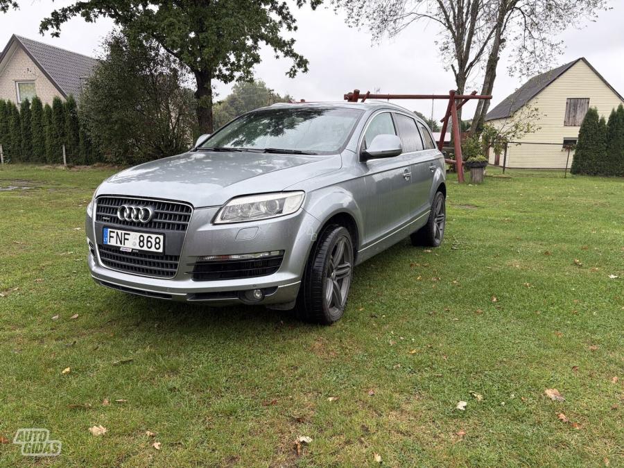 Pelēks Audi Q7 2009 Varėna, ar dzinēja tilpumu 3.00 L un nobraukumu 302 tūkst. km par 8500 €, foto 3 vietnē AUTOMOTO.COM.LV
