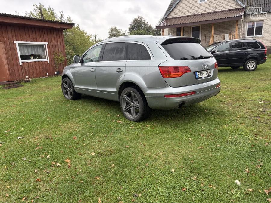 Pelēks Audi Q7 2009 Varėna, ar dzinēja tilpumu 3.00 L un nobraukumu 302 tūkst. km par 8500 €, foto 7 vietnē AUTOMOTO.COM.LV