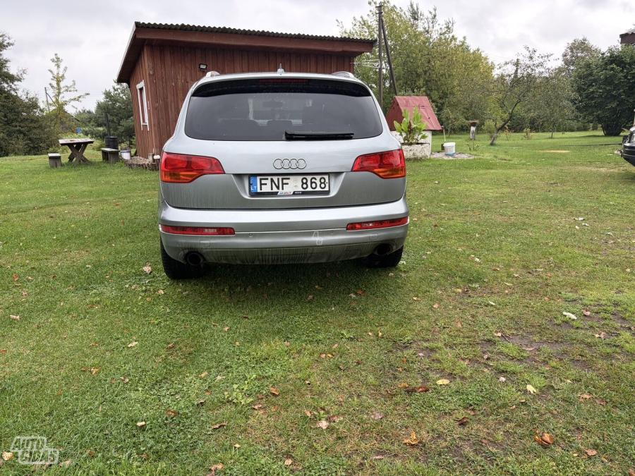 Pelēks Audi Q7 2009 Varėna, ar dzinēja tilpumu 3.00 L un nobraukumu 302 tūkst. km par 8500 €, foto 9 vietnē AUTOMOTO.COM.LV