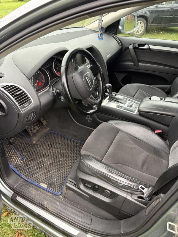 Pelēks Audi Q7 2009 Varėna, ar dzinēja tilpumu 3.00 L un nobraukumu 302 tūkst. km par 8500 €, foto 11 vietnē AUTOMOTO.COM.LV