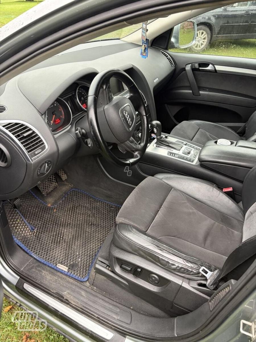 Pelēks Audi Q7 2009 Varėna, ar dzinēja tilpumu 3.00 L un nobraukumu 302 tūkst. km par 8500 €, foto 11 vietnē AUTOMOTO.COM.LV