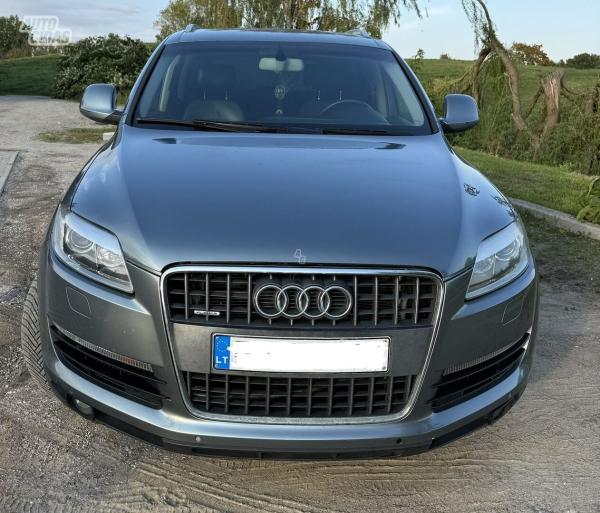 Pelēks Audi Q7 2009 Kauņa, ar dzinēja tilpumu 3.00 L un nobraukumu 368 tūkst. km par 5680 €, foto 3 vietnē AUTOMOTO.COM.LV