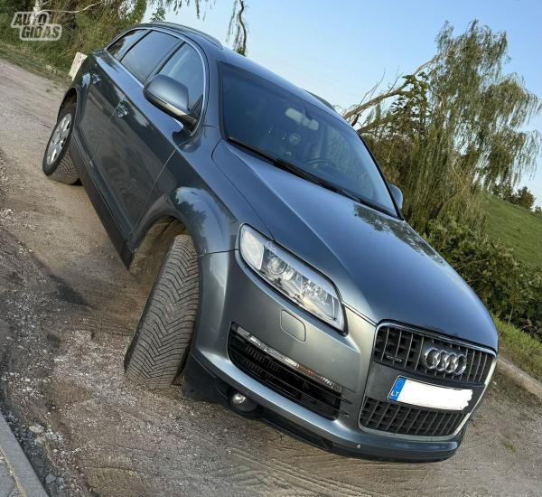 Pelēks Audi Q7 2009 Kauņa, ar dzinēja tilpumu 3.00 L un nobraukumu 368 tūkst. km par 5680 €, foto 4 vietnē AUTOMOTO.COM.LV