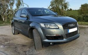 Pelēks Audi Q7 2009 Kauņa, ar dzinēja tilpumu 3.00 L un nobraukumu 368 tūkst. km par 5680 €, foto 5 vietnē AUTOMOTO.COM.LV