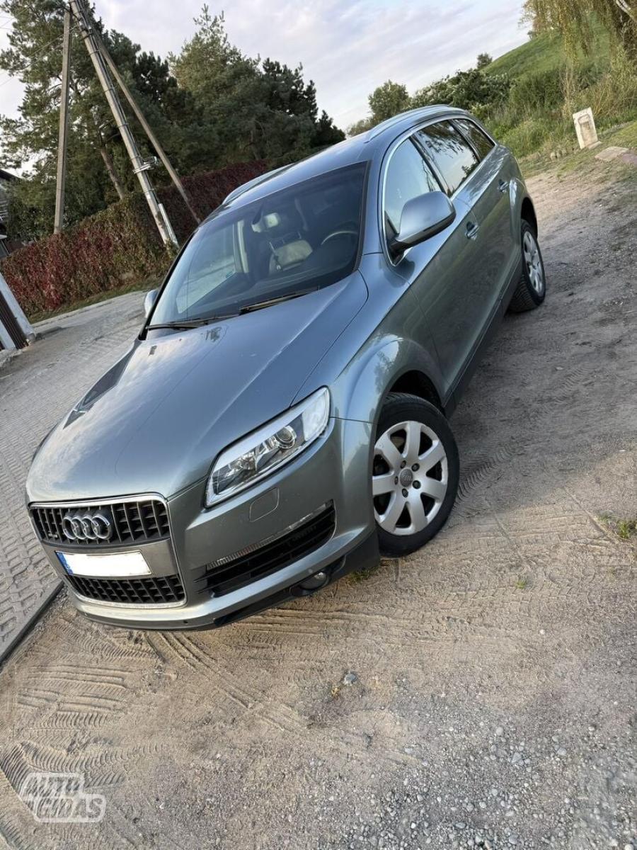 Pelēks Audi Q7 2009 Kauņa, ar dzinēja tilpumu 3.00 L un nobraukumu 368 tūkst. km par 5680 €, foto 6 vietnē AUTOMOTO.COM.LV