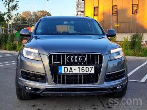 Grey Audi Q7 2010 in Riga, with an engine capacity of 3.00 L and mileage of 320 thousand km for 11500 €, photo 3 on AUTOMOTO.COM.LV